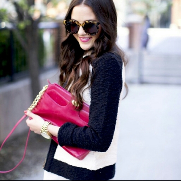 J. Crew | Jackets & Coats | J Crew Boucl Jacket In Colorblock | Poshmark